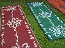 Unique recycled Aboriginal and Torres Strait mats - Home