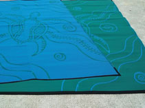Unique recycled Aboriginal and Torres Strait mats - Home