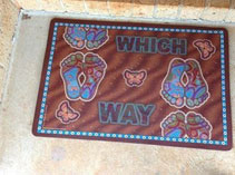 Unique recycled Aboriginal and Torres Strait mats - Home